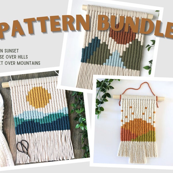 Macrame Wall Hanging Pattern Pdf - Etsy