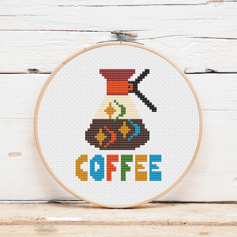 Retro Cross Stitch - Etsy