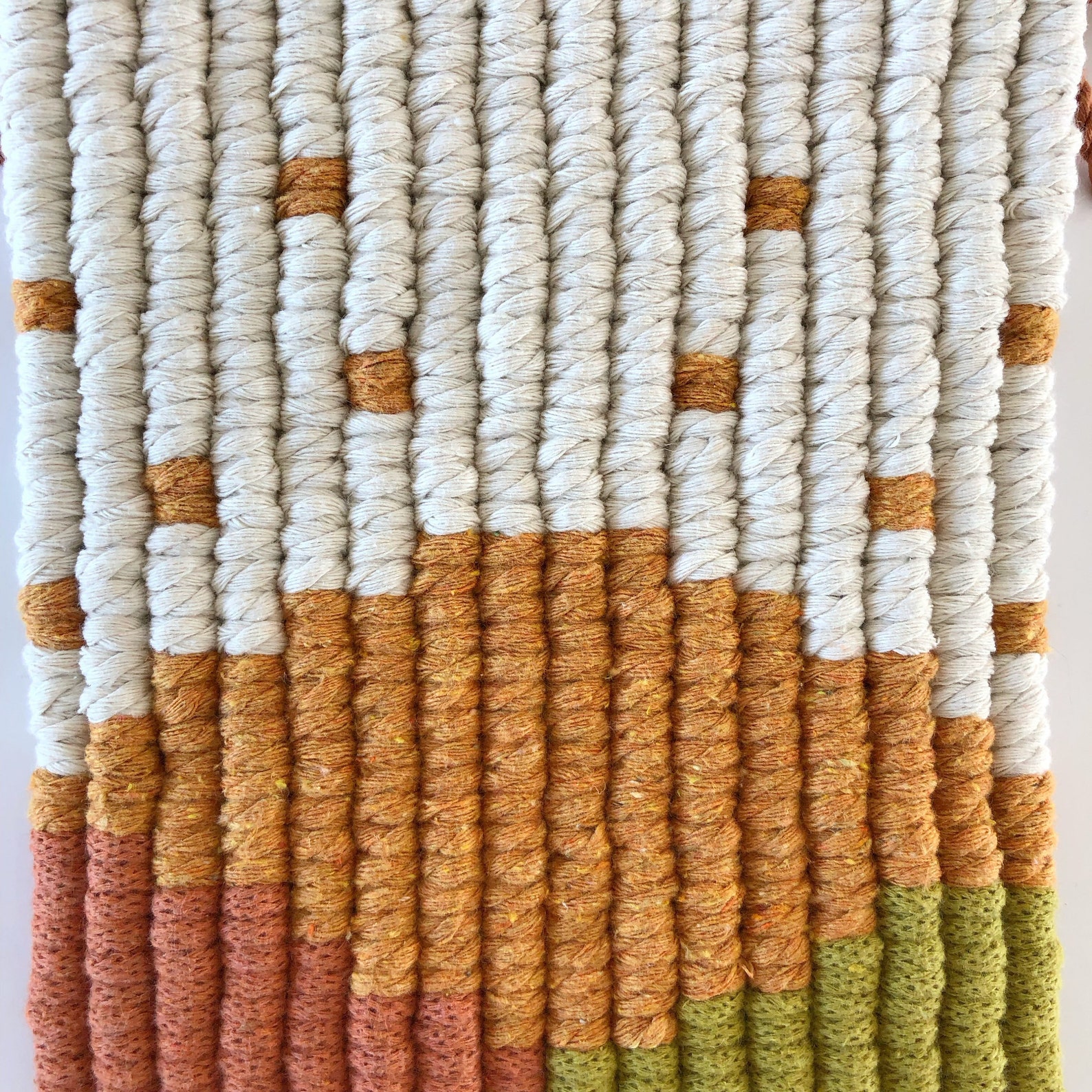 Macrame Tapestry Pattern: Pixel Art Sunrise Landscape (PDF Pattern) - Etsy