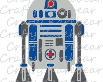 R2d2 Svg Cut File | Etsy
