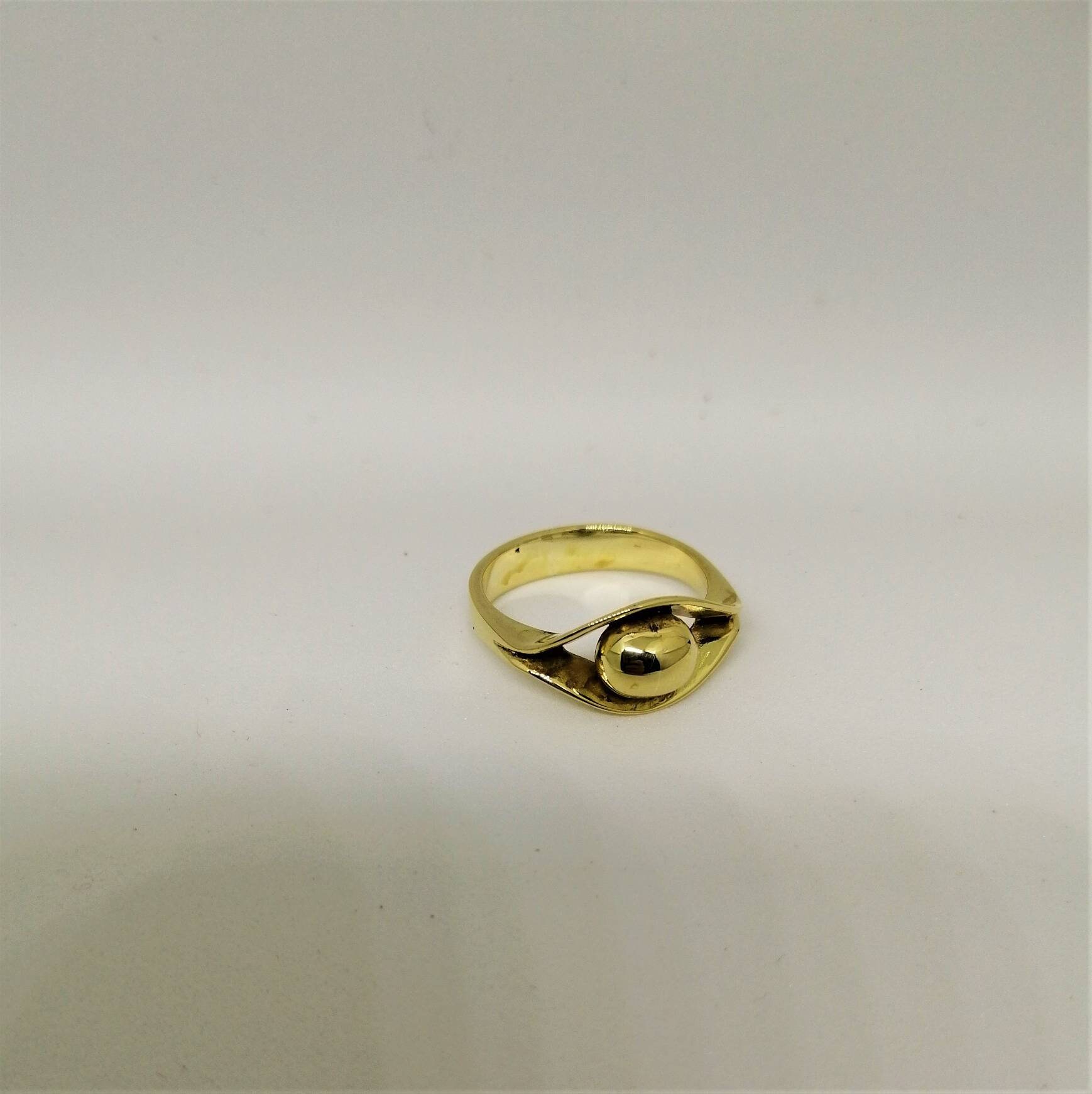 Buy Handmade Brass Ring Unique Jewellery Design Online in India - Etsy