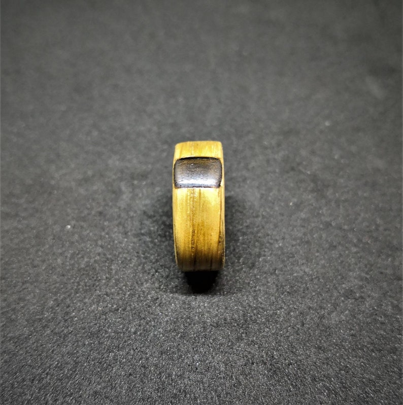 Black Square Ring Handmade Bentwood Ring Wood Jewellery Design - Etsy