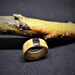 Black Square Ring Handmade Bentwood Ring Wood Jewellery Design - Etsy