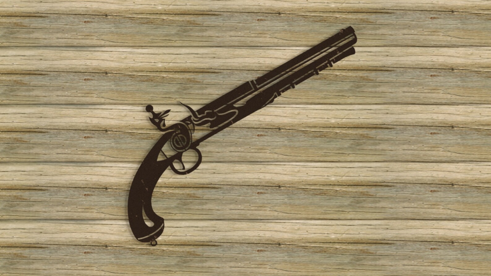 DXF EPS Cnc FILES to Cut Plasma Laser Clipart Pistol - Etsy