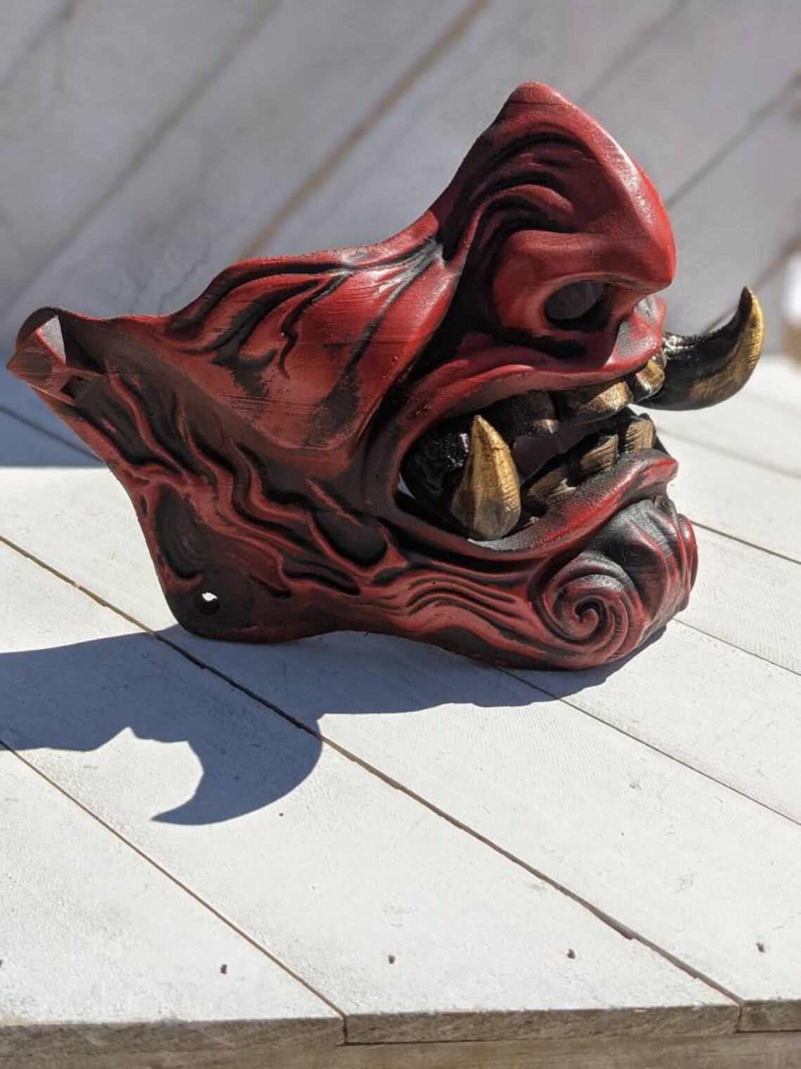 Cosplay Oni Hannya Covid Mask | Etsy
