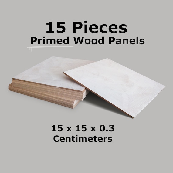 Art Boards Gesso Primed Panels 15x15 Cm Set of 15 - Etsy