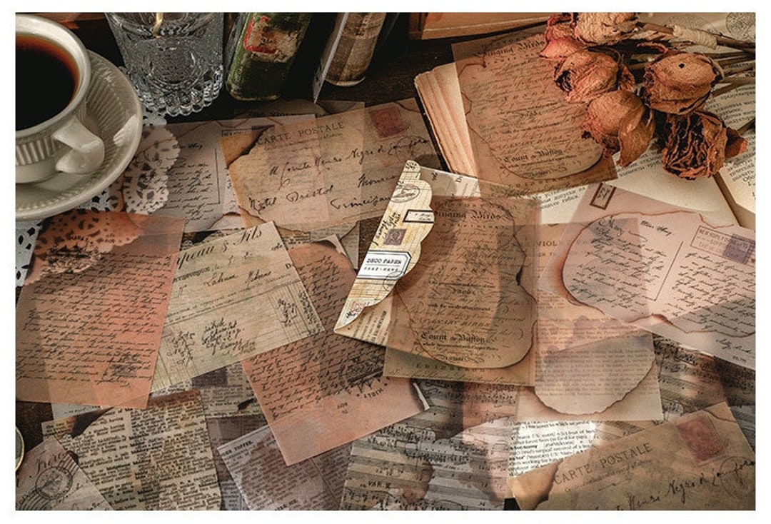 Vellum Sheets 3.25x5 10pc 004 - Etsy