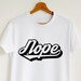 Nope Shirt, Retro Style Slogan T-shirt, Unisex or Women's Funny Tee - Etsy