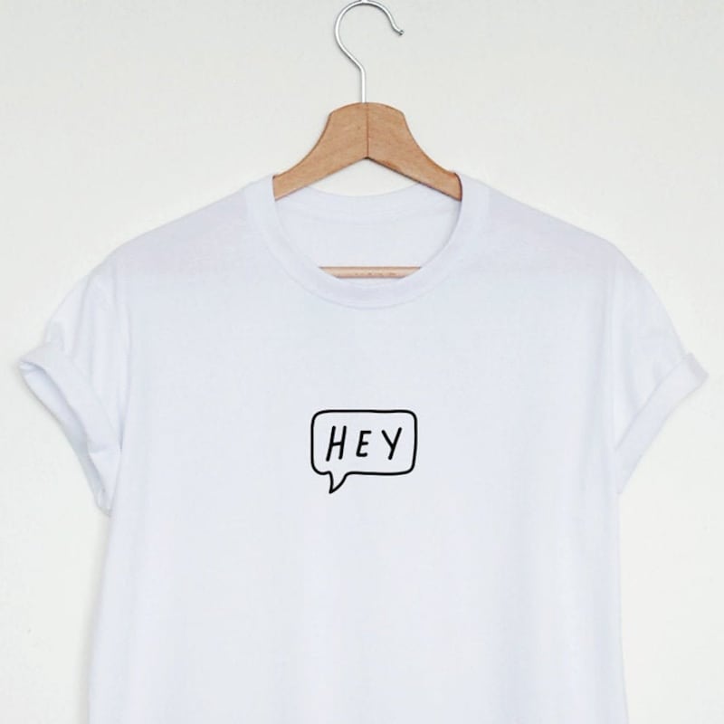 Hello T Shirt - Etsy