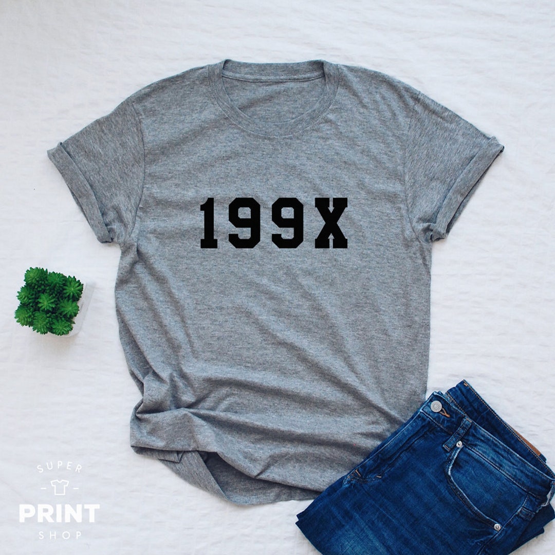 90s Shirt, 199x T-shirt, 90s Baby Shirt, Womens or Unisex Birthday Gift ...