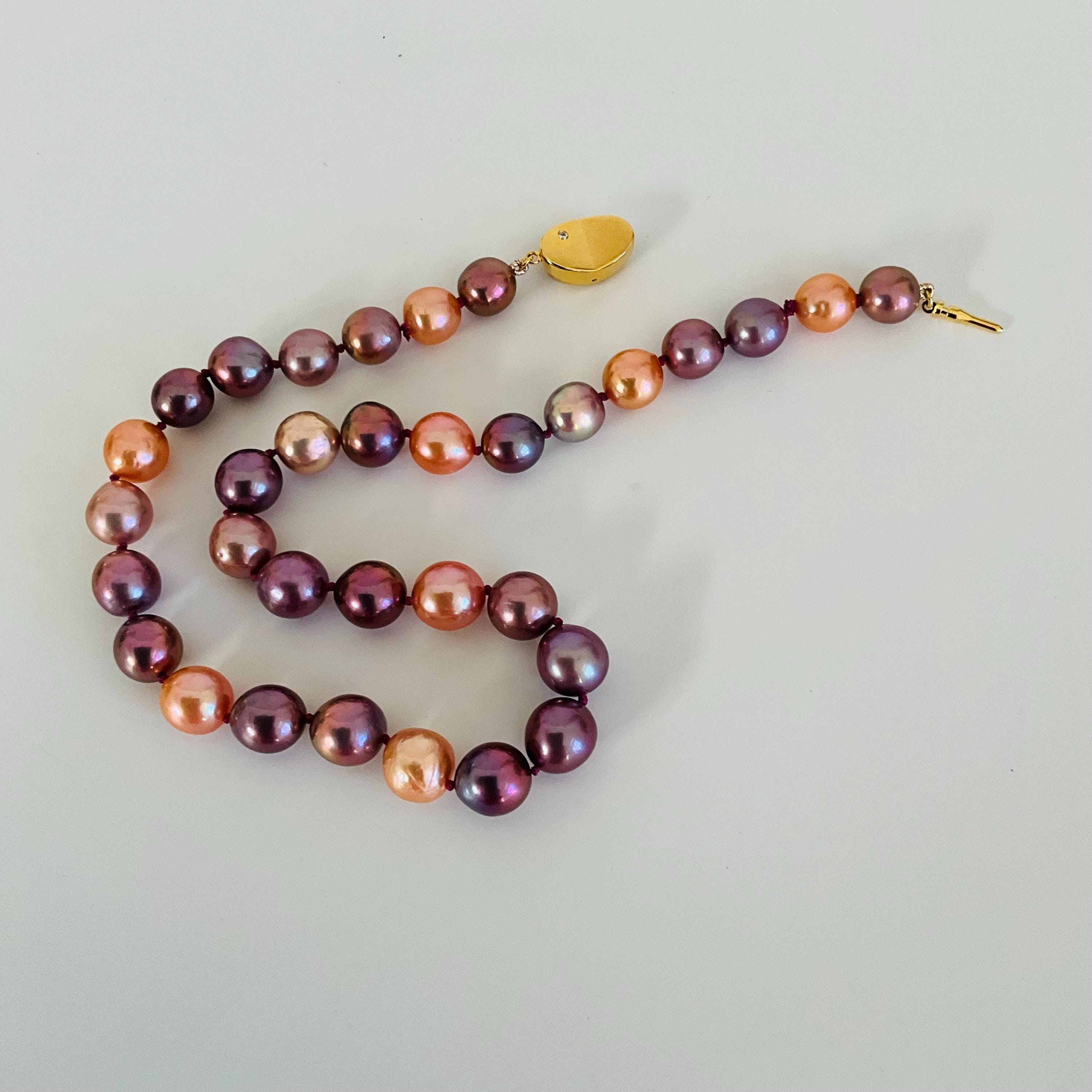 Freshwater Pearl Strand, Edison Pearl Strand, Statement Necklace, Multi ...