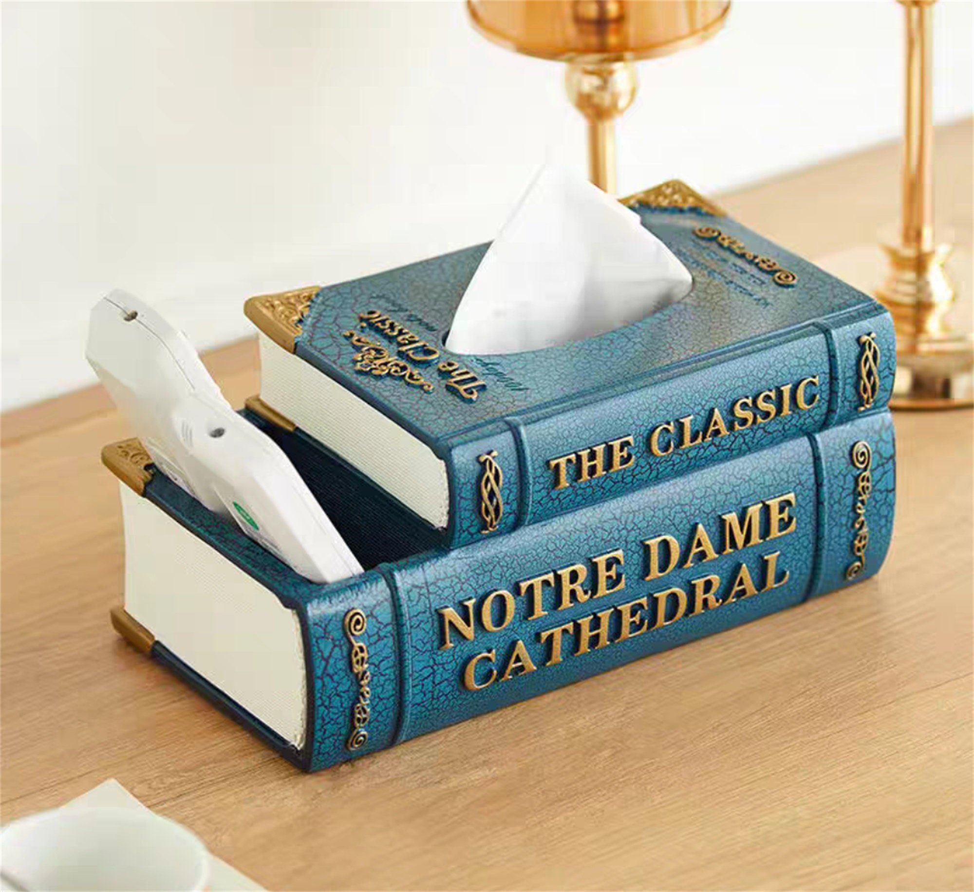 Vintage Book-styled Tissue Box - Etsy