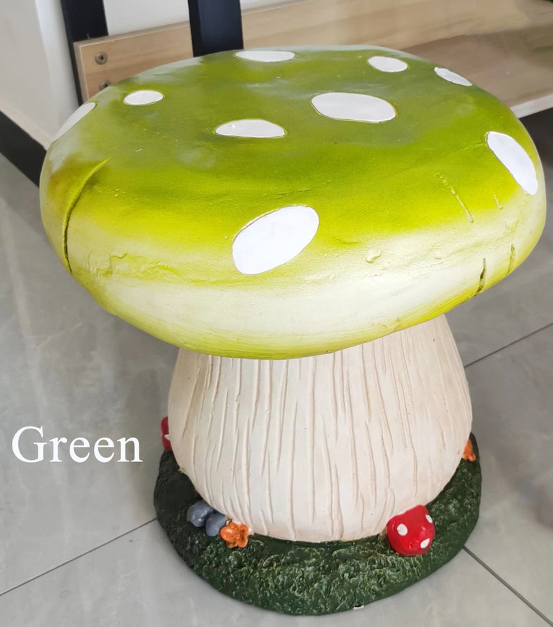 Mushroom Stool Handmade, Natural Stool, Chair Home, Garden Decor ...