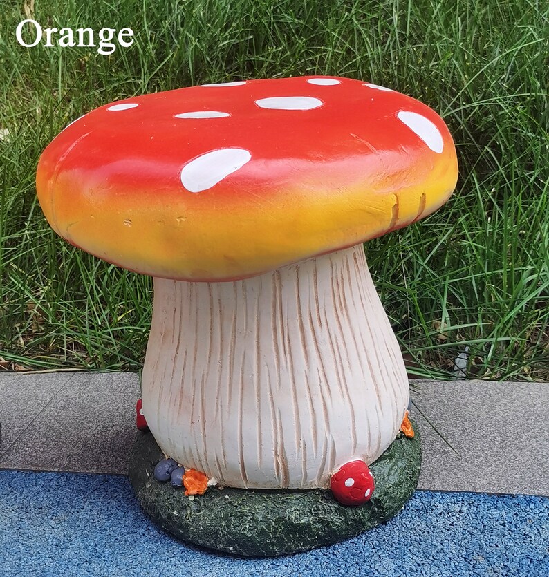Mushroom Stool Handmade, Natural Stool, Chair Home, Garden Decor ...