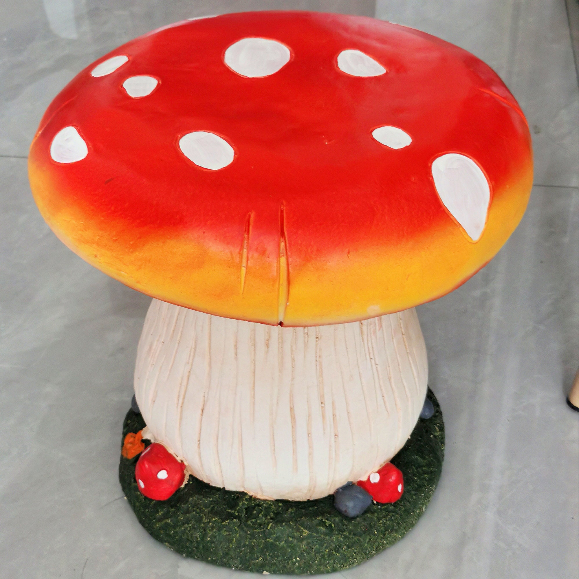 Mushroom Stool Handmade, Natural Stool, Chair Home, Garden Decor ...