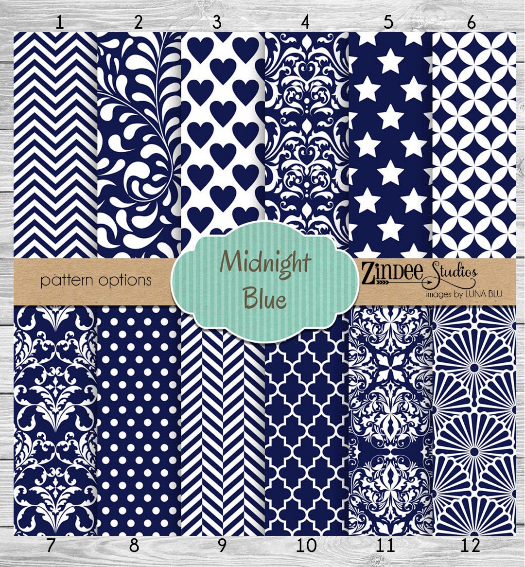 Midnight Blue Pattern Vinyl HEAT TRANSFER or ADHESIVE, Htv or Permanent ...