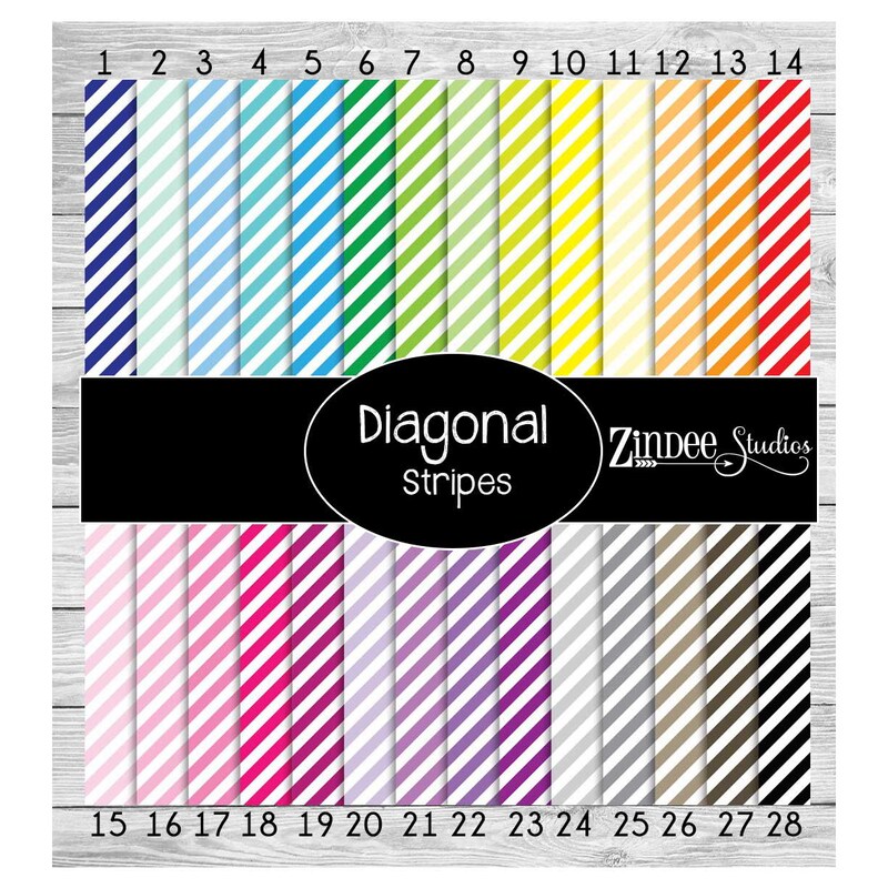 Diagonal Stripes Shirt - Etsy