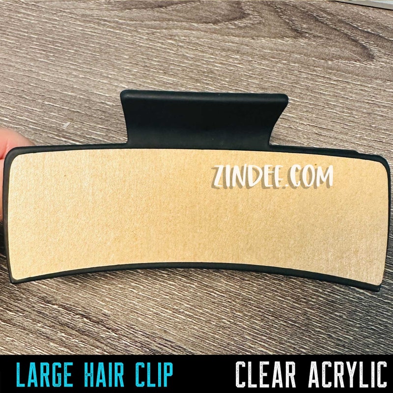 Acrylic Hair Clips - Etsy