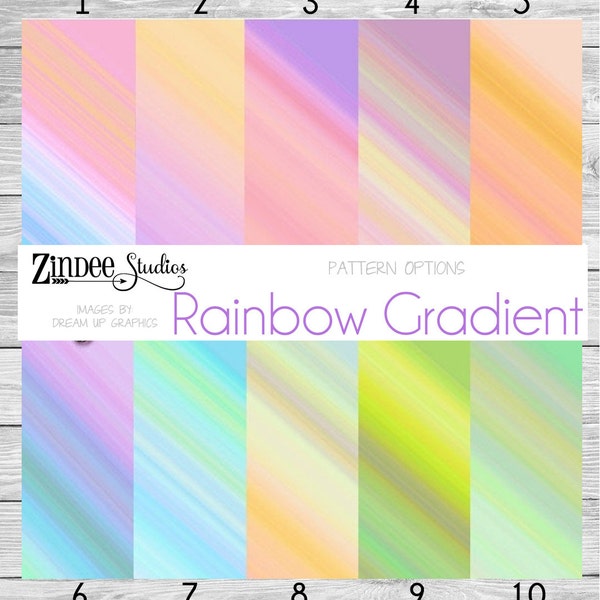 Rainbow Htv Vinyl - Etsy
