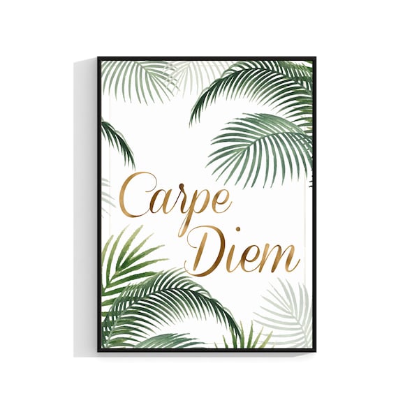 Carpe Diem Print - Etsy