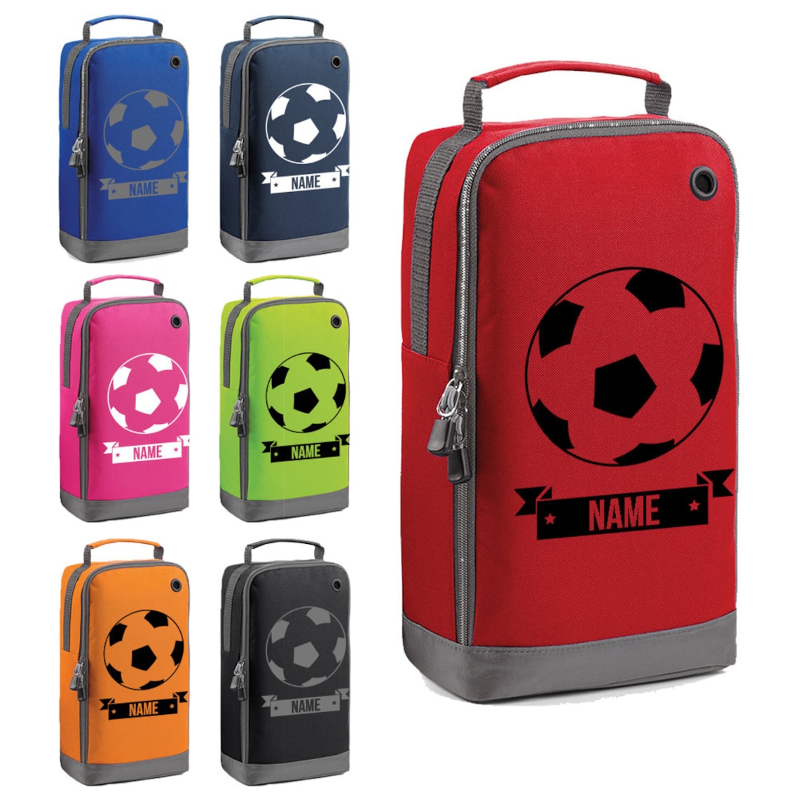 Personalised Football Boot Bag Boys Girls Customised Kids - Etsy UK