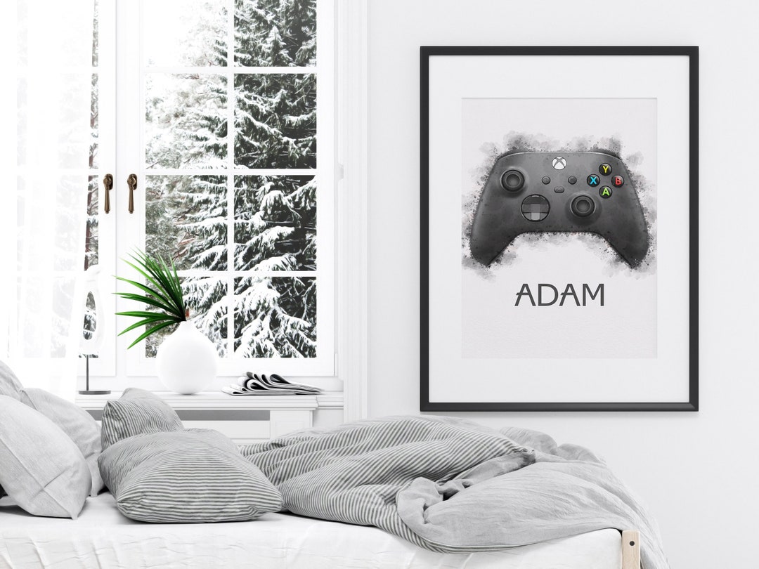 Gaming Poster, Personalised Gamer Print, Gaming Prints, Gamer Gifts ...