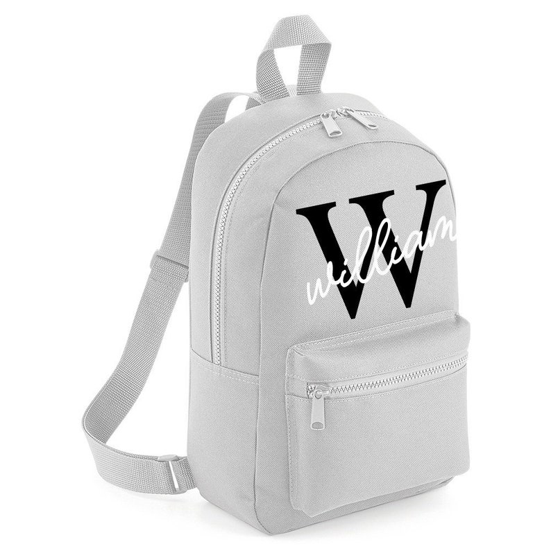 Personalised Name Initial Backpack With ANY NAME Girls Boys - Etsy ...