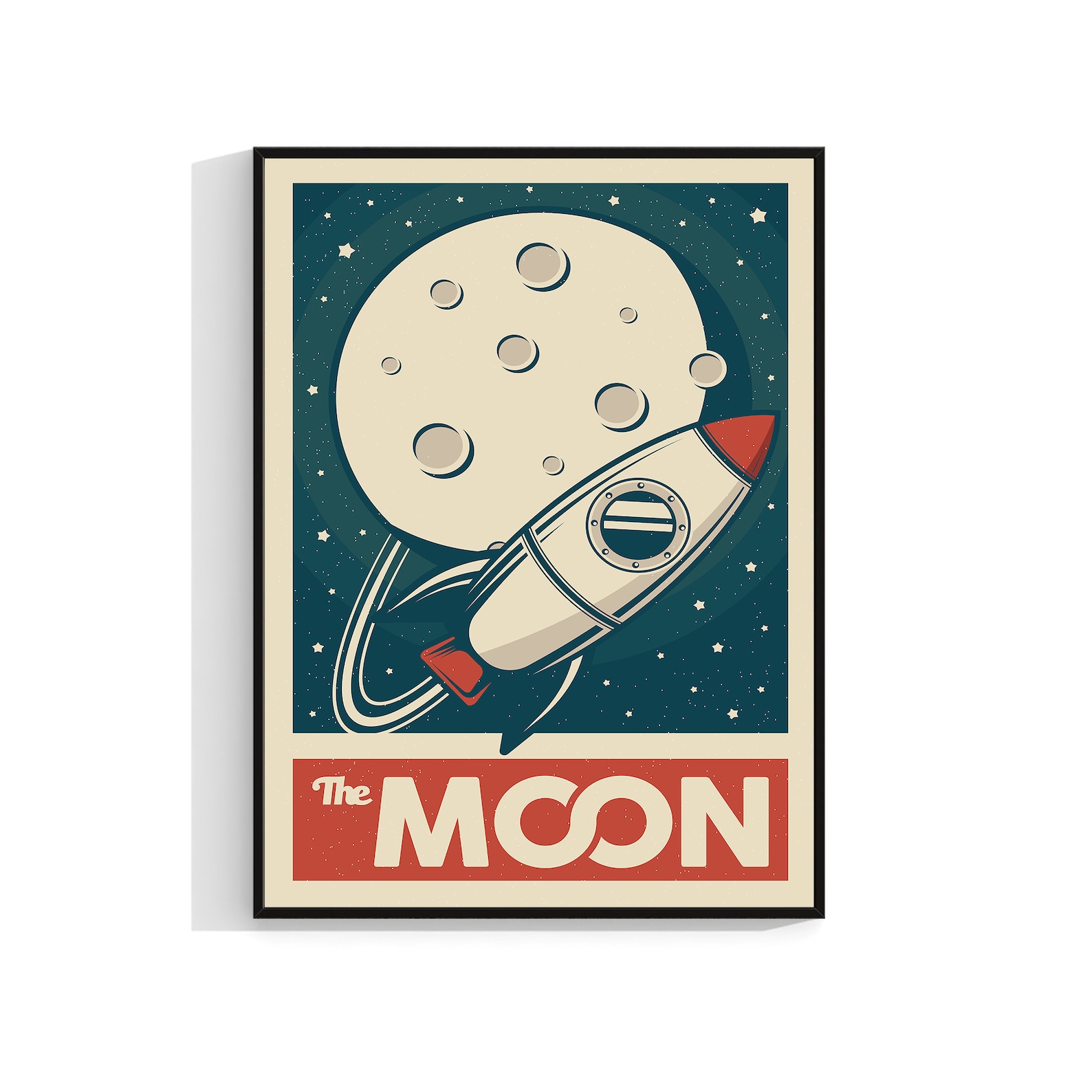 Retro Solar System Prints, Galaxy Prints, Children's Space Prints ...