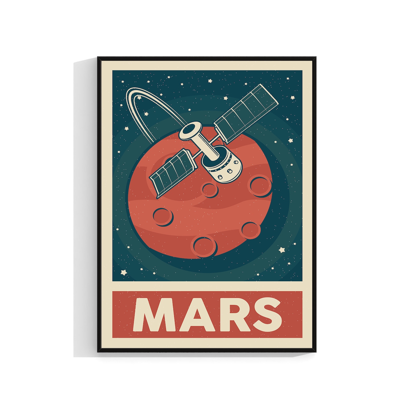 Retro Solar System Prints, Galaxy Prints, Children's Space Prints ...