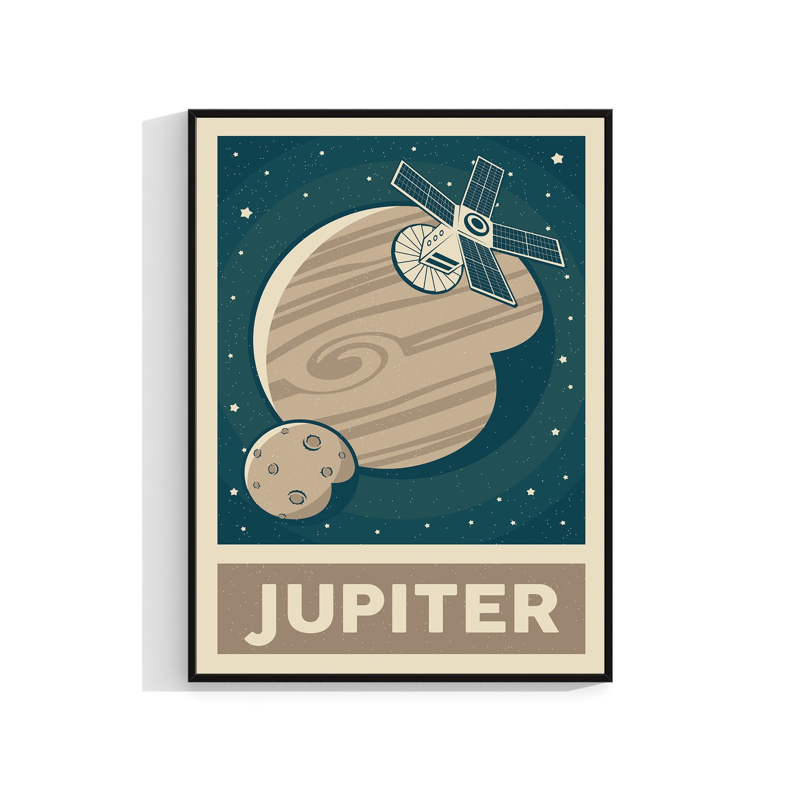 Retro Solar System Prints, Galaxy Prints, Children's Space Prints ...