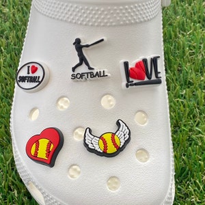 Softball Croc Charms Video Game Croc Charms Fashion Charms Croc ...