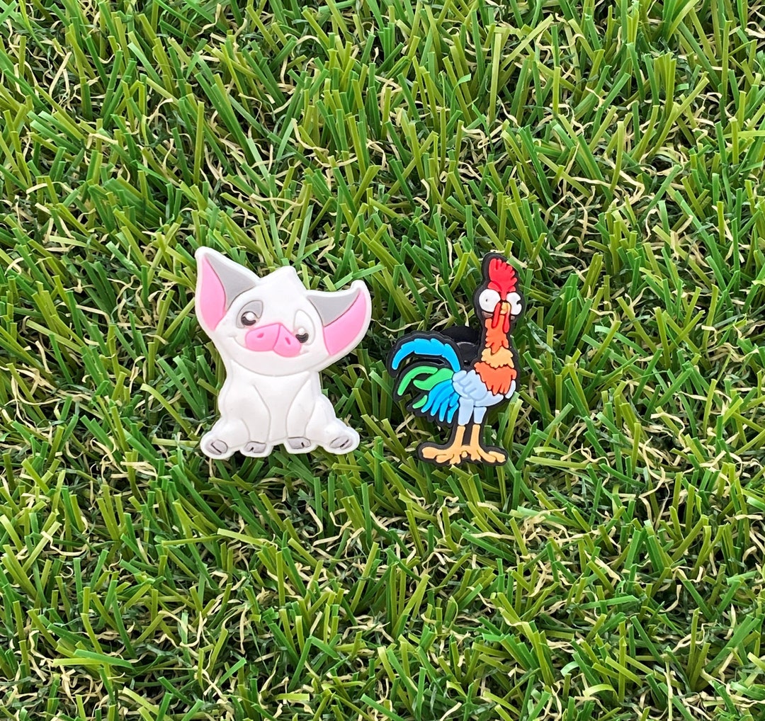 Movie Pig and Chicken Croc Charms Video Game Croc Charms Fashion Charms ...