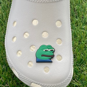 Sad Frog Croc Charms Video Game Croc Charms Fashion Charms - Etsy