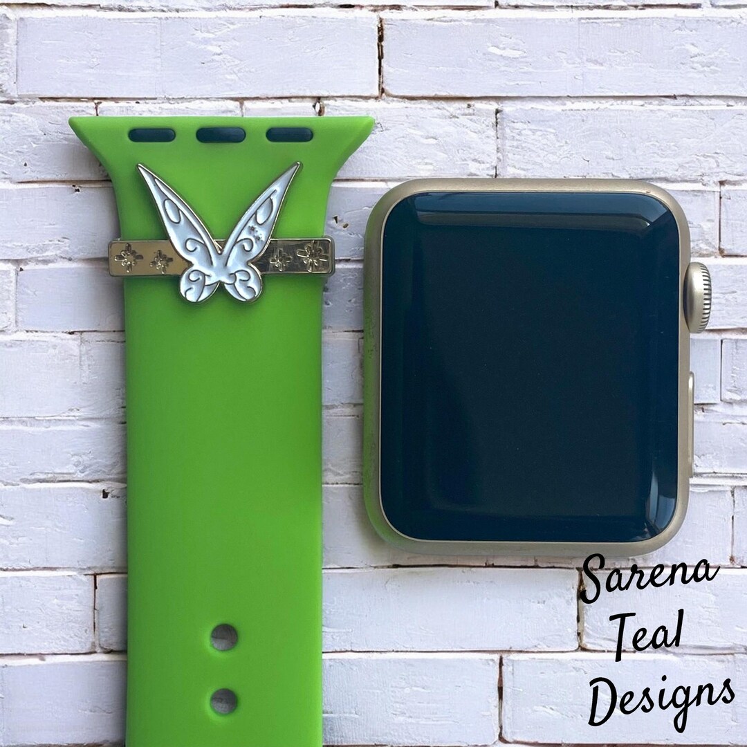 Tinker Bell Wings & Pixie Dust Slider Watch Band Charm, Magic Band ...