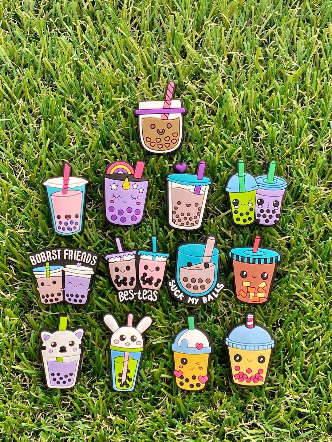 Boba Tea Croc Charms Video Game Croc Charms Fashion Charms - Etsy Australia