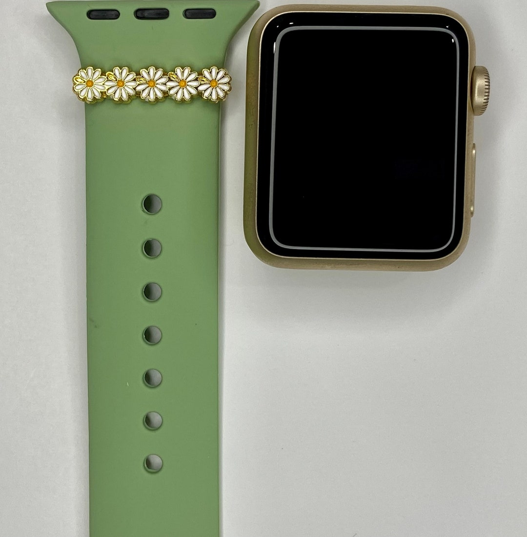 Daisy Flowers Watch Band Slider Charm, Magic Band, Fitness Tracker - Etsy
