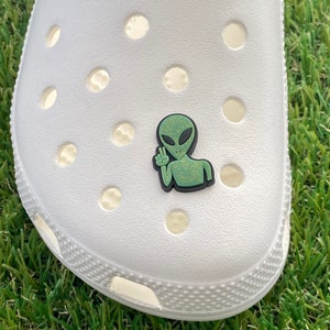 Alien Peace Croc Charms Video Game Croc Charms Fashion - Etsy