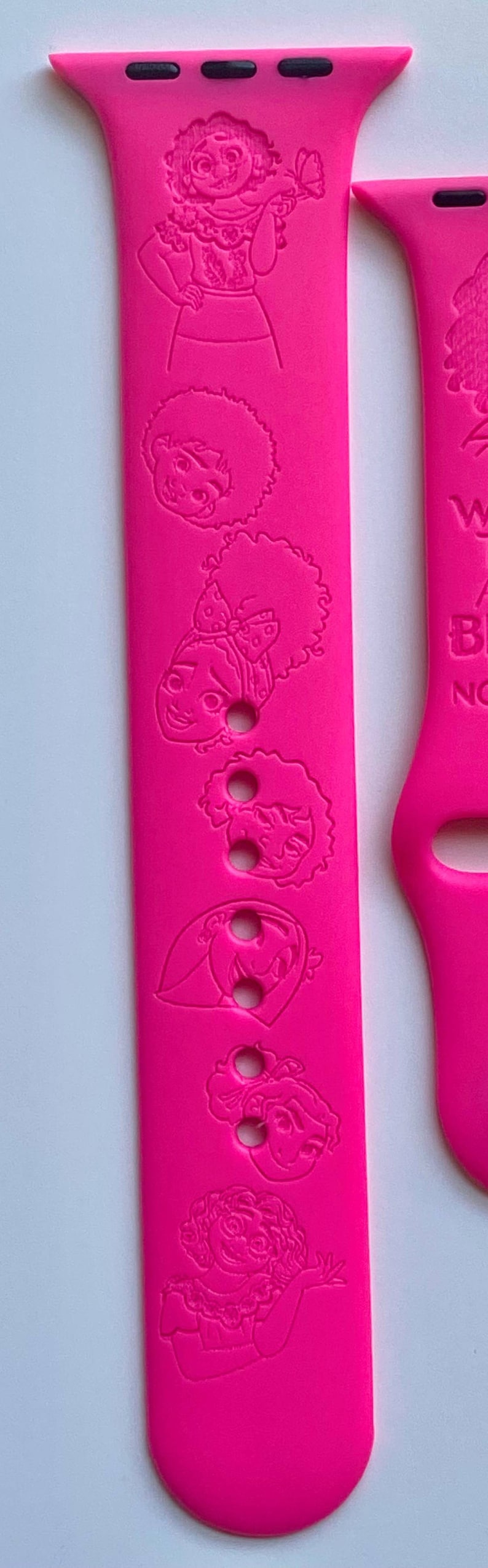 Encanto Themed Engraved Apple Watch Band 24 Colors 38mm - Etsy