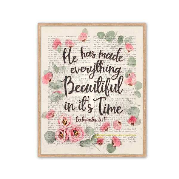 Ecclesiastes - Etsy