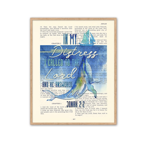 Jonah and the Whale - Etsy