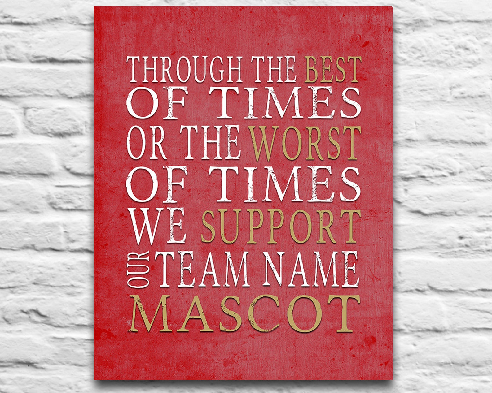 Customized/personalized-your Team Colors & FAMILY Name Art - Etsy