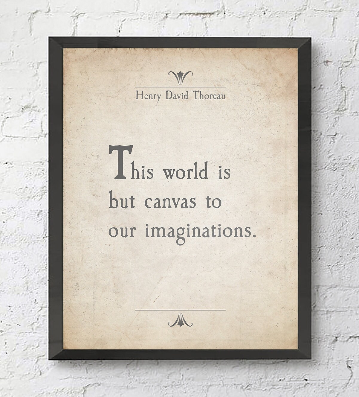 Henry David Thoreau Quotes ART PRINTS Set of 4 UNFRAMED - Etsy