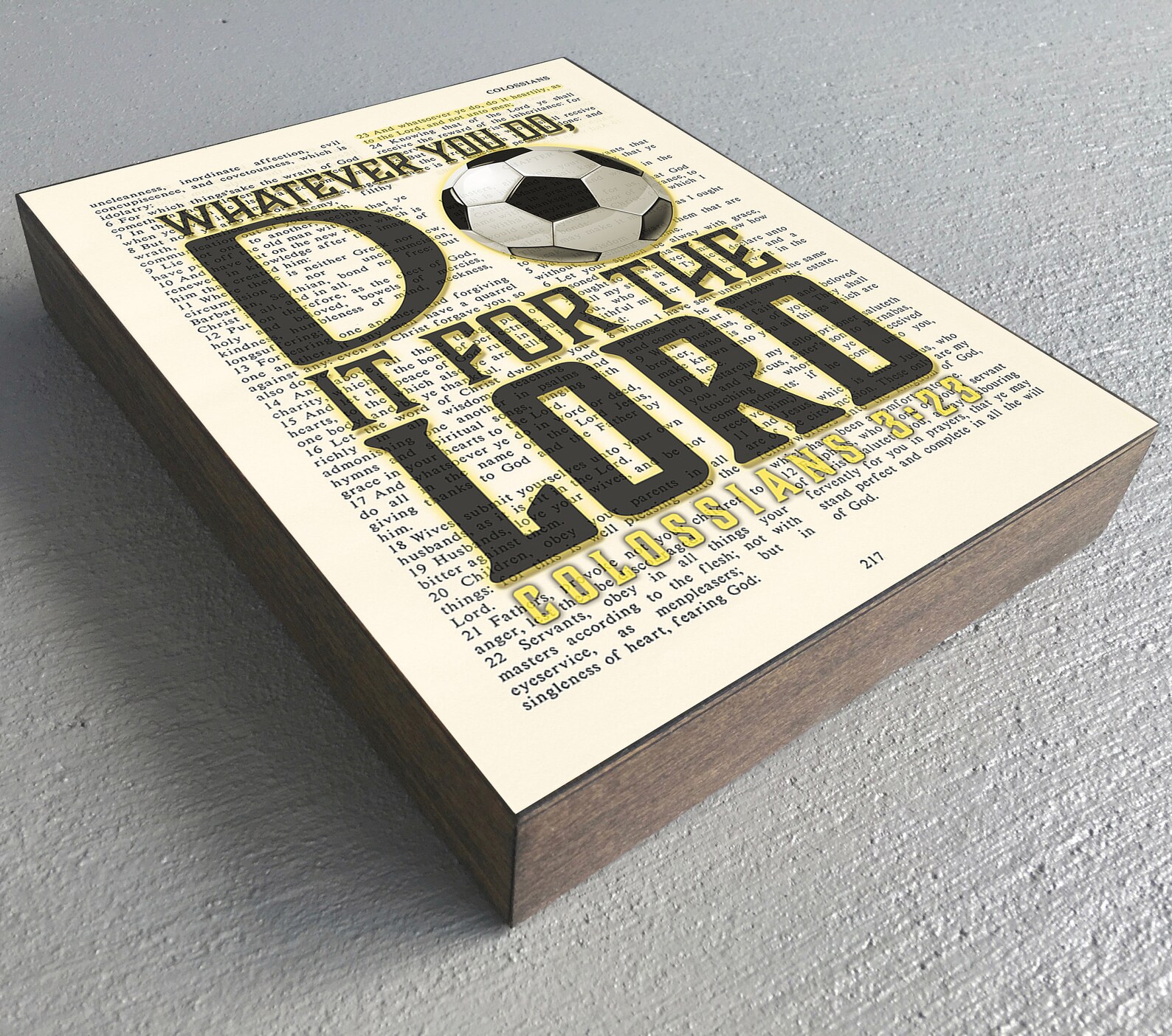 Vintage Bible verse page Whatever you do Colossians 3:23 | Etsy