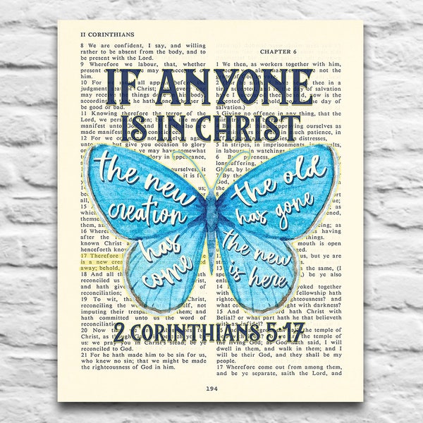 2 Corinthians 5 17 - Etsy