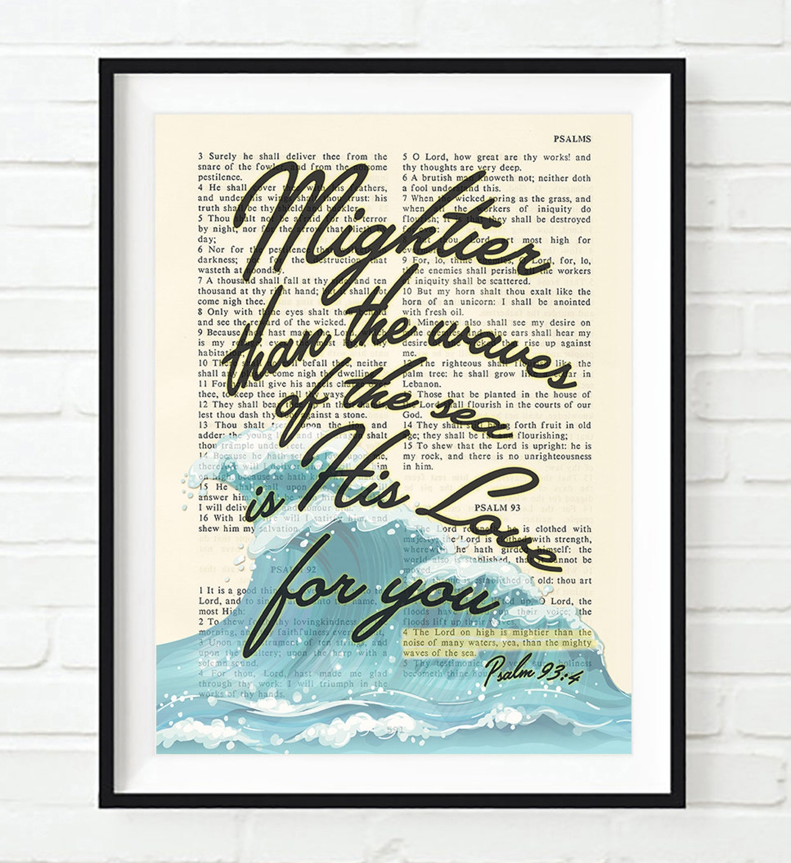 Nautical Bible Verse Art Prints Set of 6 UNFRAMED Christian - Etsy
