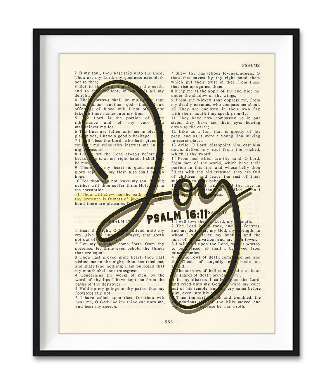 One Word Bible Verse Art Printsset of 4UNFRAMED Christian | Etsy