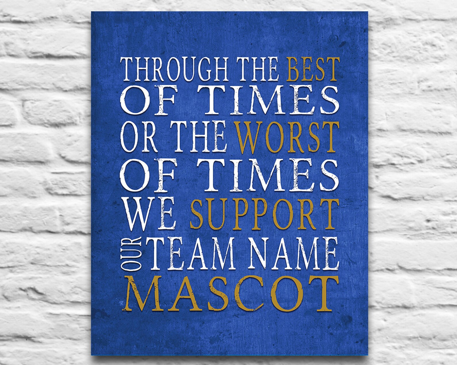 Customized/personalized-your Team Colors & FAMILY Name Art - Etsy
