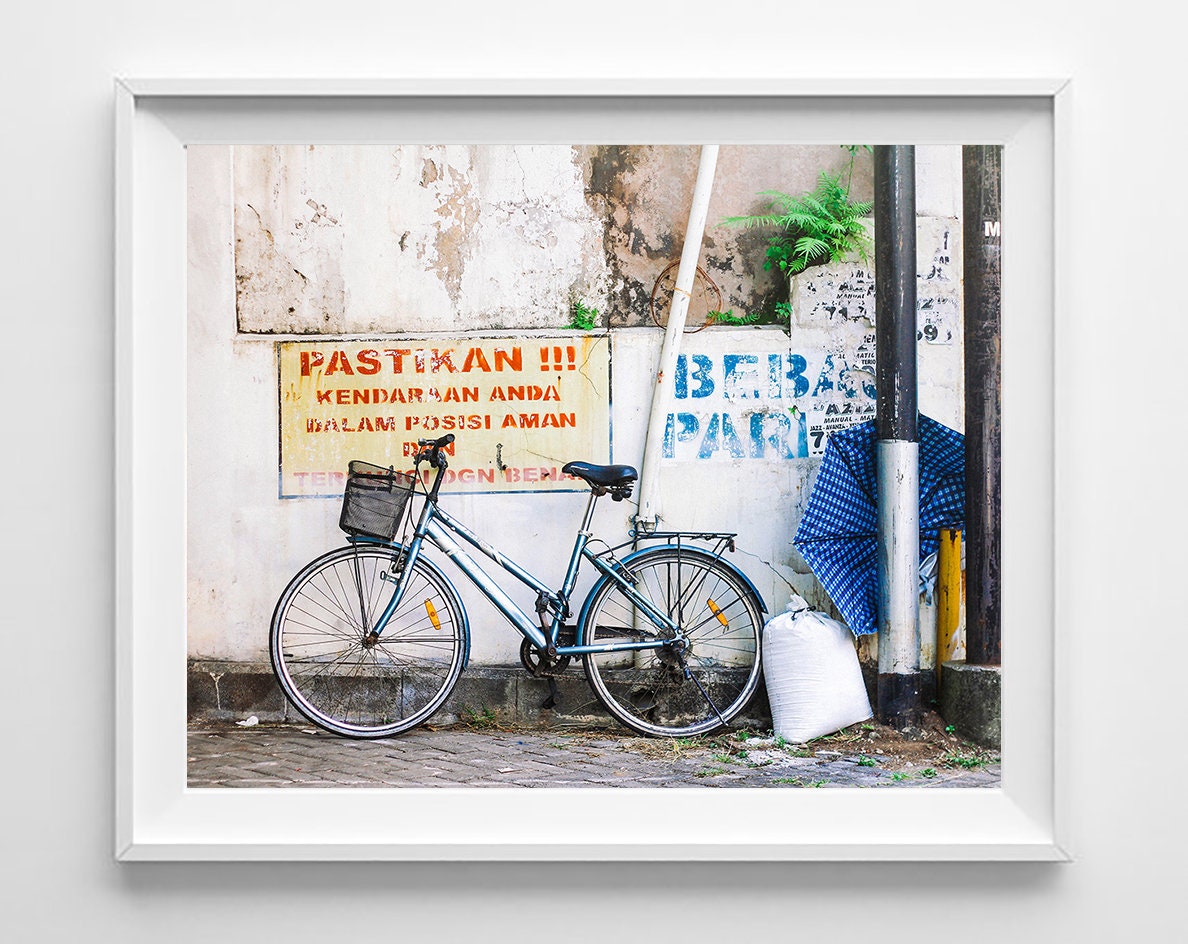 Bicycle Photography Prints, Set of 4, UNFRAMED, Biking, Cycling, Bike ...