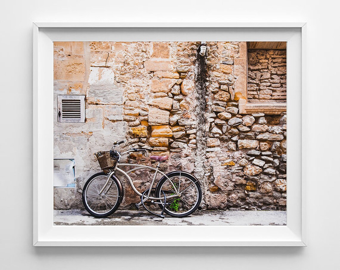 Bicycle Photography Prints, Set of 4, UNFRAMED, Biking, Cycling, Bike ...