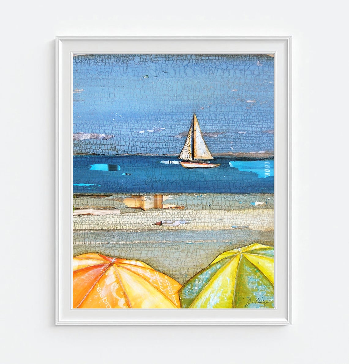 Coastal Nautical Beach Danny Phillips reproduction Art Prints | Etsy